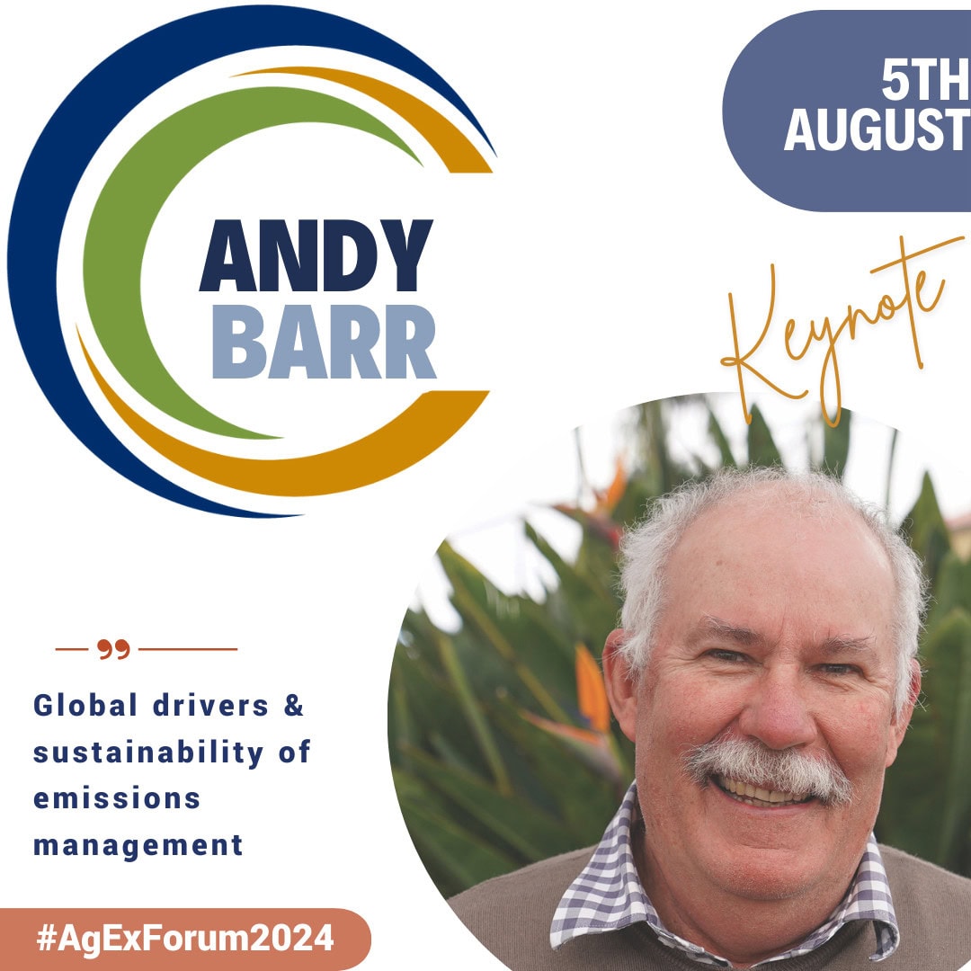 Introducing keynote speaker Andy Barr at AgExForum2024 - AG Excellence