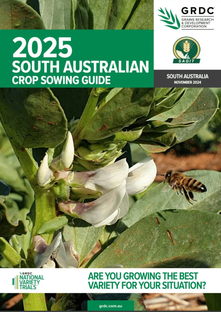 The South Australian crop sowing guide is out now - AG Excellence
